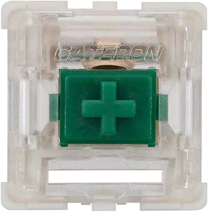 Gateron KS9 - Green Switch - 3 Pin - 10pcs. | Clickeys.nl
